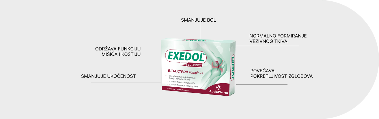 Exedol - Za pokret bez bola